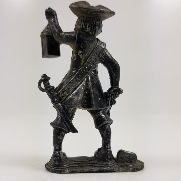 Toys | Vintage Solid Brass Pirate Sailor Statue Figurine 234 Blackbeard ...